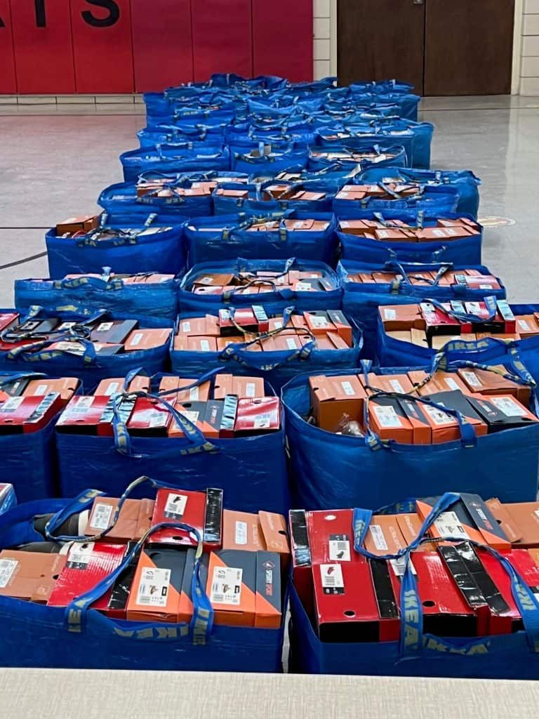 Employees Partner With Shoes 4 the Shoeless | Kettering Health